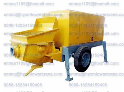 China HBT40 Electric Concrete Pump with 40m³/h Capacity and 500m Conveying Distance for Construction Projects for sale