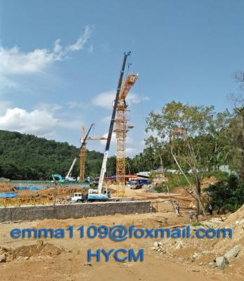 China 6tons Load TC6012 Hammerhead Tower Crane 60mts Jib For Resale Purpose for sale