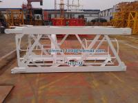 China Potain MC85 Tower Crane Mast Extension 1.2x3m Pin Type S24 Section with 160x16mm Angle Steel for sale