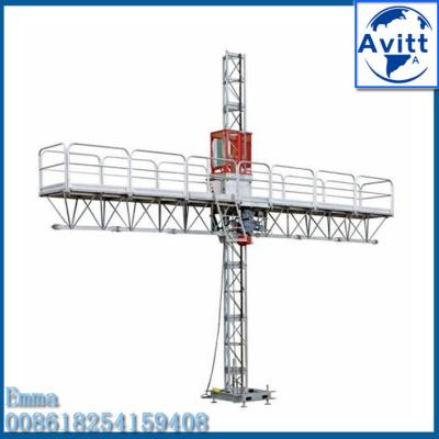 China MC450 Mast Climber Single Tower Mast Climbing Work Platform 1000kg Capacity 150m Height for sale