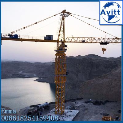 China Building Tower Crane QTZ315 TC7040 16T Capacity 70m Radius Schneider Electric for sale