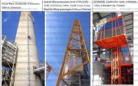 China SC200/200 Passenger Hoist 4000kg Capacity 63m/min Speed 110m Height for sale