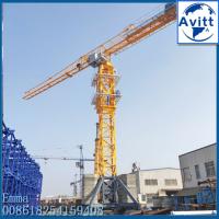China PT6015 QTZ125 Flat Top Tower Crane 10T Load Capacity 60M Boom Length with CE EAC Certification for sale