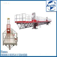 China MCWP Mast Climbing Work Platform 100m Height 1000kg Payload for sale