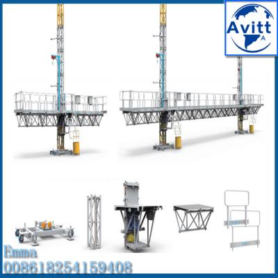China Single Mast Construction Hoist 1000kg Load 100m Height for sale