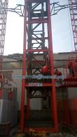 China D4522 Internally Climbed Luffing Tower Crane with 45m Jib and 6T/8T Load Capacity for sale