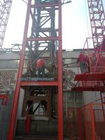 China D4522 Internally Climbed Luffing Tower Crane with 45m Jib and 6T/8T Load Capacity for sale