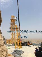 China 12 Ton H3 36B Construction Tower Crane 60m Jib QTZ250 TC6036 Topkit for sale