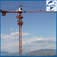 China QTZ63 Hammerhead Tower Crane 5T Load 50m Jib 35.5m Free Height S24 Mast Section for sale