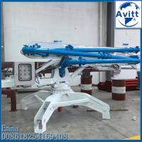 China HGY12-2 Mobile Concrete Placing Boom 11.6m Reach with 360° Rotation and 4kW Power for Construction for sale