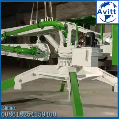 China HGY12-3 Concrete Placing Boom with 12m Reach, 3-Section Arm and 20MPa Hydraulic System for Construction Sites for sale
