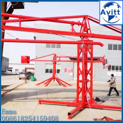 China Double Electric Slewing 12m Concrete Placing Boom with 11.2m Reach and 360° Rotation - Remote Control System for sale