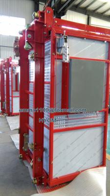 China XINGDOU SC50 0.5 Ton Construction Hoist 500kg Capacity 33m/min Speed OEM for sale