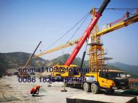 China QTZ6012 Tower Crane 60m Jib 8T Load Fixed Out Climbing Type 45m Freestanding Height for sale