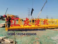 China Building Fixing Tower Crane 6ton Max Capacity Load Height 40mts Long Arm 60mts for sale
