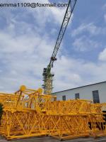 China QTZ100 Topless Tower Crane 60m Jib 6t Capacity PT6013 Model Factory Price for sale