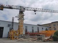 China 6t Top Flat Tower Crane PT6013 60m Jib 45m Free Standing Height for sale
