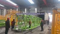 China 6t Top Flat Tower Crane PT6013 60m Jib 45m Free Standing Height for sale