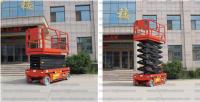 China GTJZ1214 Self Propelled Scissor Lift 13.8m Working Height 320kg Load Capacity Hydraulic Drive for sale