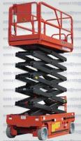 China GTJZ1214 Self Propelled Scissor Lift 13.8m Working Height 320kg Load Capacity Hydraulic Drive for sale