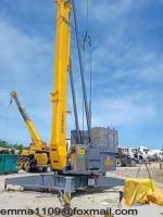 China 2 Ton Self Erecting Tower Crane with 25m Height and 27m Working Range - Mobile Foldable Design for sale