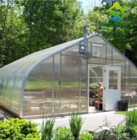 China Flower PC Board Greenhouse With 10mm Polycarbonate Sheets for sale