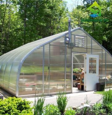 China Flower PC Board Greenhouse With 10mm Polycarbonate Sheets for sale
