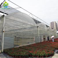 China Chinese Plastic Film Greenhouse For Large Area Farming Growing for sale