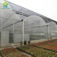 China Chinese Plastic Film Greenhouse For Large Area Farming Growing for sale