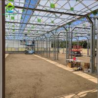 China Polycarbonate Sheet Cover Light Deprivation Greenhouse For Commercial Growing Hemp for sale