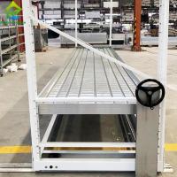 China Hydroponic Growing System Abb Flow Greenhouse Rolling Benches Multi Layer for sale