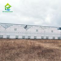 China Tropical Agricultural PE Plastic UV Resistant Film Multi Span Greenhouse For Blueberry for sale