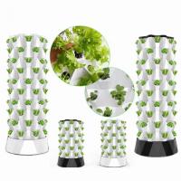 China Indoor Vertical Growing Systems Soilless Culture Hydroponic Grow Towers For Lettuce for sale