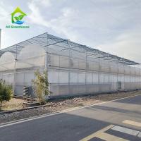 China Agricultural UV Resistant Film Poly Tunnel Tomato Greenhouse For Flowers Plant for sale