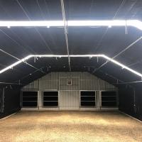 China Tropical Mushroom Medical Herb Growing Blackout Light Deprivation Greenhouse Automatic for sale