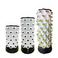 China Nursery Indoor Garden Cultivation Vertical Hydroponic Tower With 30L Water Tank for sale