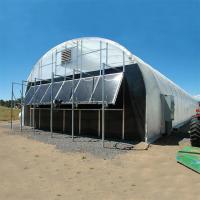 China Mushroom Growing Sinle-span Automatic Blackout Greenhouse Light Deprivation for sale