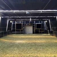 China Light Deprivation Greenhouse Stable Structure for Commercial Farming for sale