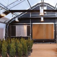 China Light Deprivation Greenhouse Stable Structure for Commercial Farming for sale