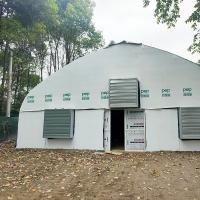 China Fully Blackout Single-span 10x30m Agricultural Light Deprivation Greenhouse for Commercial Vegetables for sale