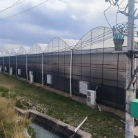 China Steel Tructure Agricultural Poly Tunnel Black Shading Multi-span Greenhouse with Optional Cooling System for sale