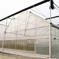 China Agriculture Plastic UV Film Poly Tunnel Multi-span Tomato Smart Greenhouse for sale