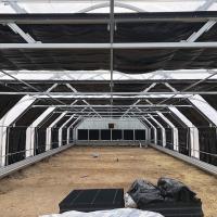 China Single-span Custom Blackout Light Deprivation Automatic Greenhouse With Shading System for sale