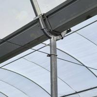 China High Quality Aluminum Alloy Multi-span Poly Tunnel Plastic Shed Greenhouse Tent for sale