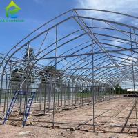 China Customized Agricultural Seeding Light Deprivation Blackout Single-span Film Greenhouse Tent for Commercial Farming for sale
