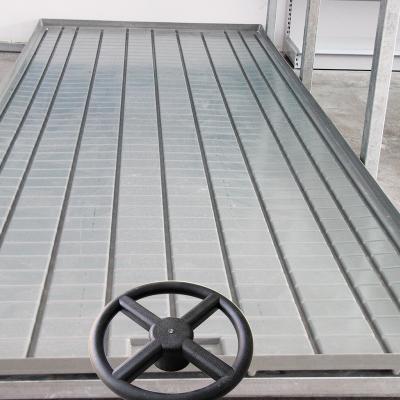 China Custom Size Rolling Bench Seedbed for Tomato Plant Grow Table Ebb Flow Indoor Farming for sale
