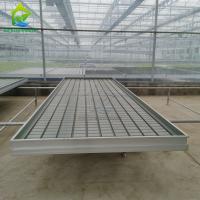 China Custom Logistics-based Track-mounted Adjustable Ebb and Flow Table Seedling Bed for Greenhouse Seedling Cultivation for sale