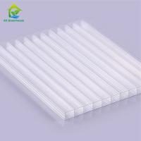 China 4-12mm Thick Steeple Greenhouse Cover Materials Corrugated Plastic Greenhouse Panels for sale