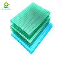 China 4-12mm Thick Steeple Greenhouse Cover Materials Corrugated Plastic Greenhouse Panels for sale