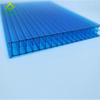 China 4-12mm Thick Steeple Greenhouse Cover Materials Corrugated Plastic Greenhouse Panels for sale